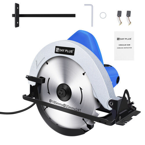 Circular Wood Saw, 900W Compact Multi Circular Saw Building Power ...