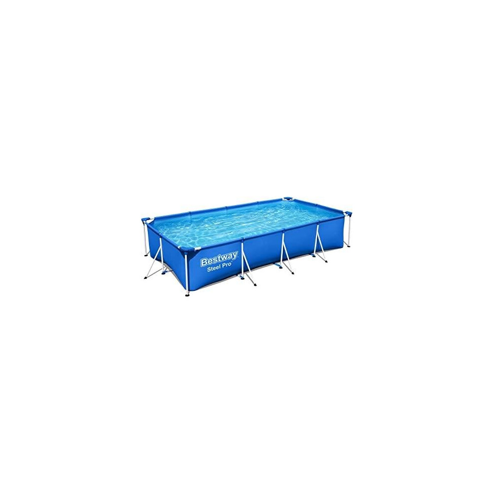 Bestway Steel Pro 4.00m x 2.11m x 81cm Rectangular Above Ground ...