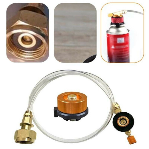 Outdoor Gas Stove Propane Refill Adapter LPG Cylinder Tank Coupler UK ...
