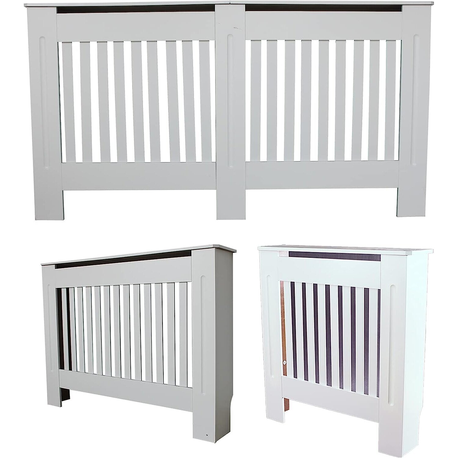 MDF Radiator Cover, Chelsea Styles Design Modern Slatted Wooden Home ...