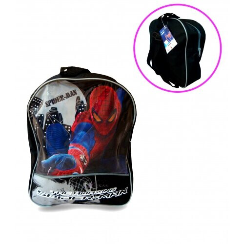 Spiderman 4 'The Amazing' Black School Bag Rucksack Backpack on OnBuy