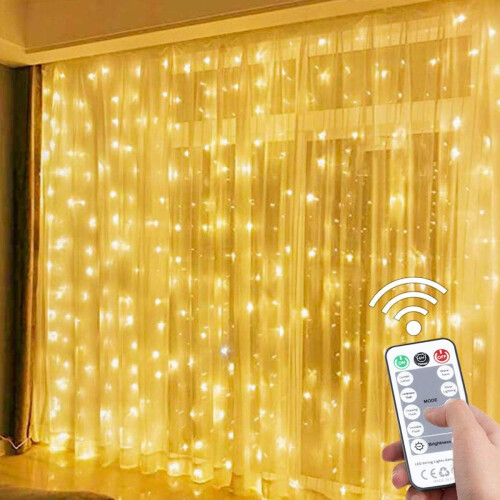 Twinkle light curtain store