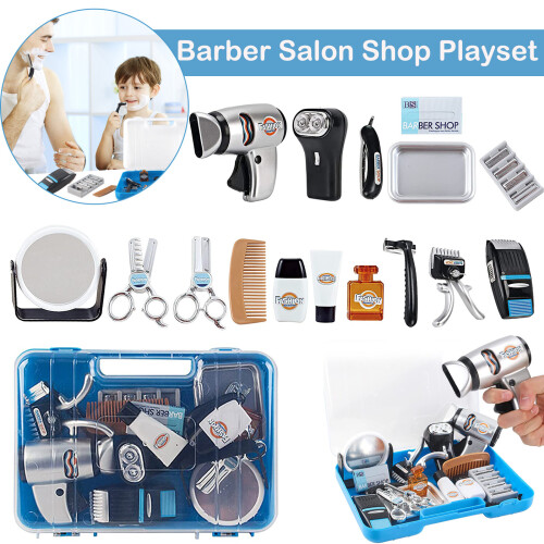 Stylist Hairdresser Barber Salon Tool Role Play Set Realistic Toys with Accessories Included Great Pretend Play Set for Kids on OnBuy