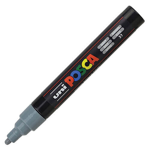 Posca Grey 2.5mm Medium tip Marker Pen on OnBuy