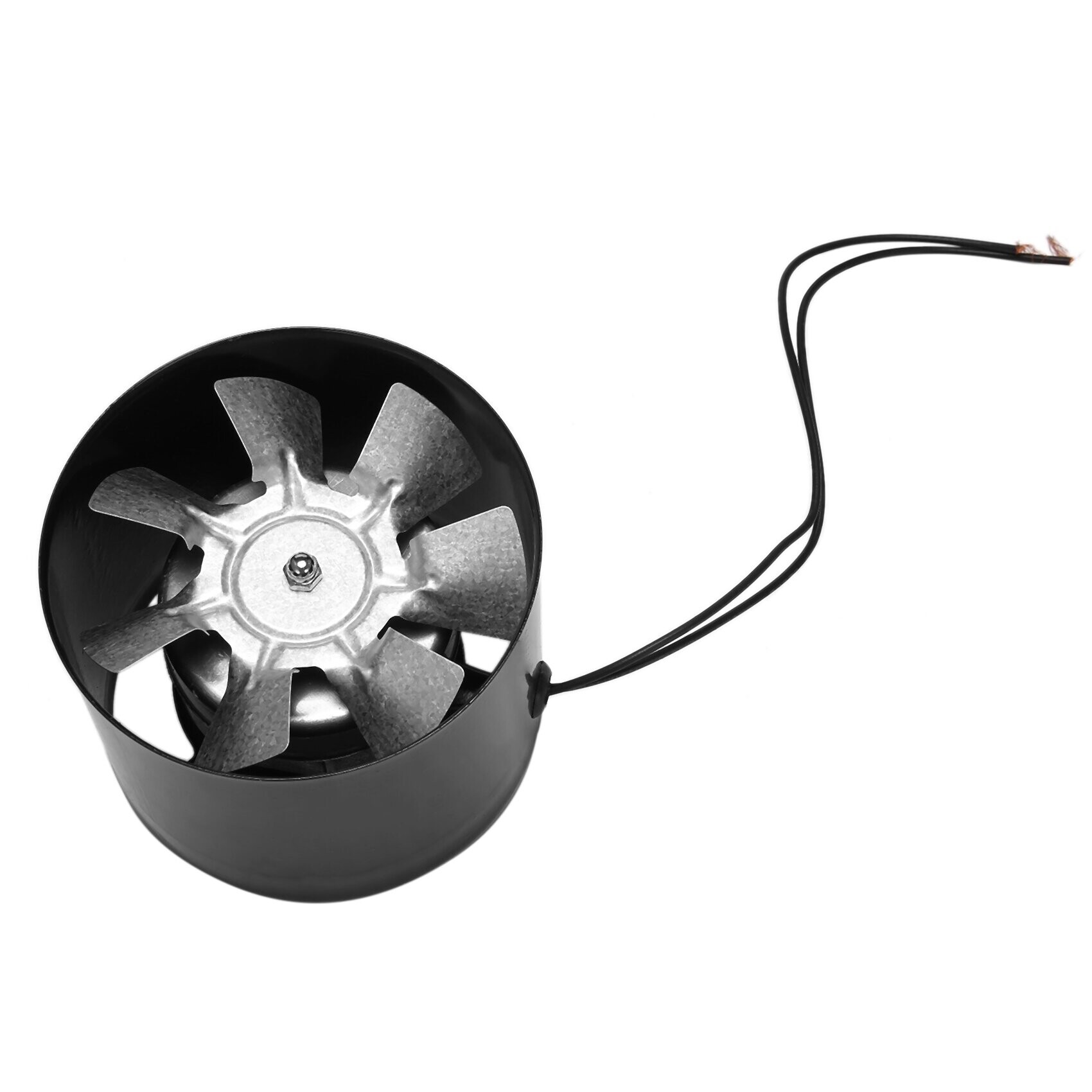 4 Inch Inline Duct Fan Air Ventilator Metal Pipe Ventilation Mini ...