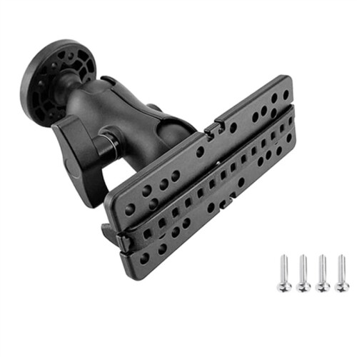 Fish Finder Mount Base, 360 Degree Rotation Fish Finder Holder ...