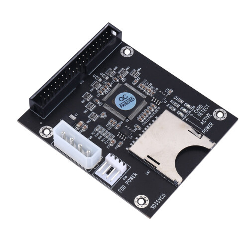 SD Card Module Adapter Card 3.5 IDE SD 40Pin Male IDE Hard Disk Drive ...