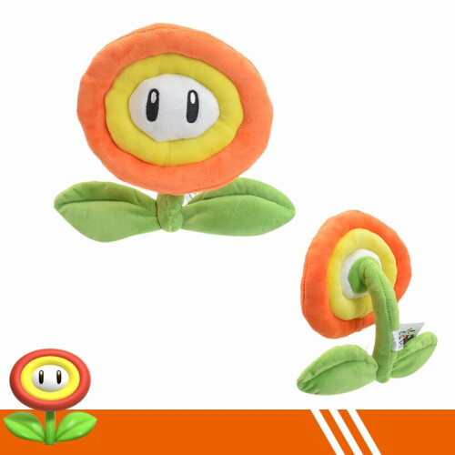 (Flame flower) Super Mario Sun Flower Pentagram plush doll on OnBuy