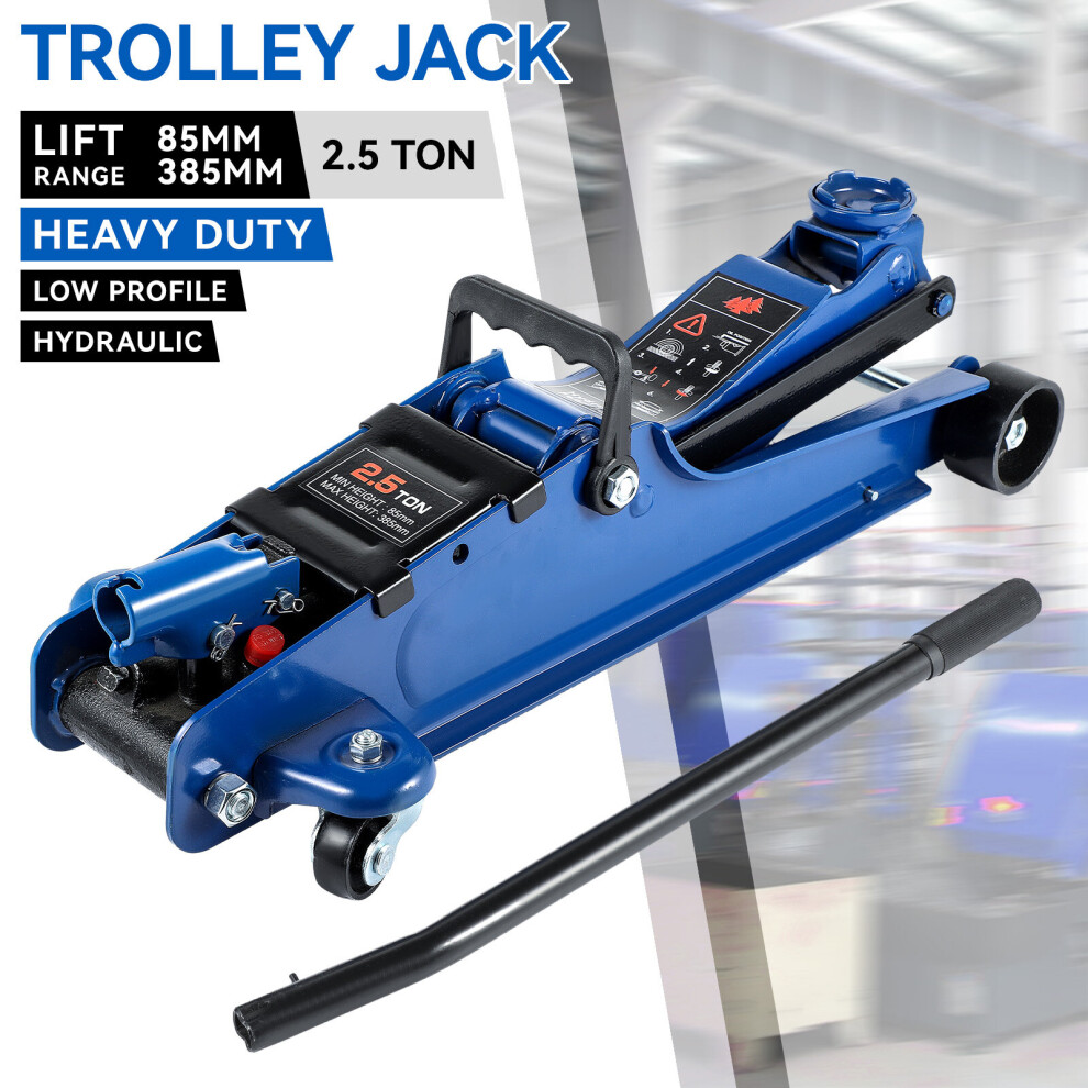 2.5 Ton Profile Trolley Jack Hydraulic Car Jack Lift Garage on OnBuy