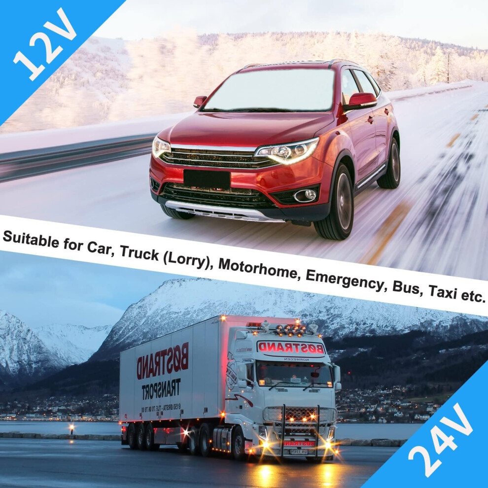 7" Sat Nav for Car, GPS Navigator with UK Europe Maps, Postcode, Speed ...