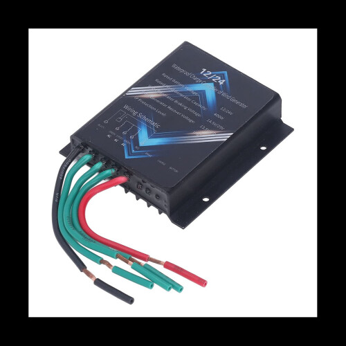 Wind Turbine Charge Controller, 400W 12V 24V Mini Wind Turbine ...
