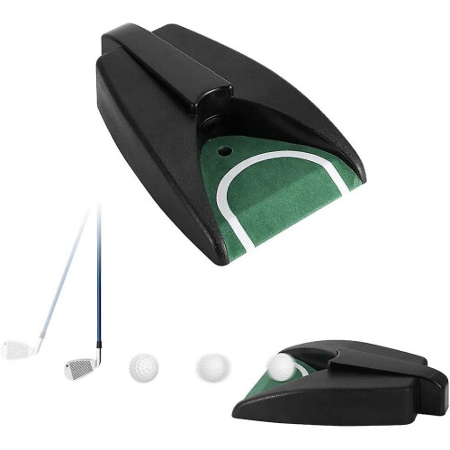 Golf Putting Machine Golf Putting er Automatic Putt Return Golf Ball on ...