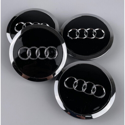 Set of 4 Alloys Centre Cap Fit Audi Wheel Hub 69mm AUDI A3 A4 A6 A8 TT ...