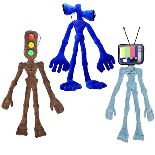 (55cm TV Man) Siren Head Plush Toys Cartoon Dog Plush Doll Birthday ...