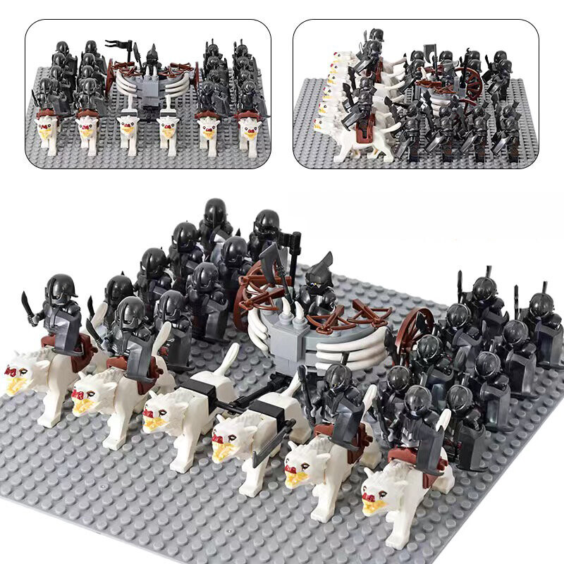 (Orc Chariot Squad D) Lord of the Rings Orc Elf Elk Cavalry Legion ...