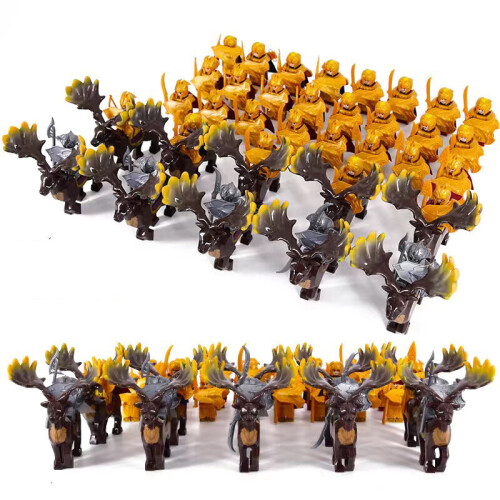 (Elf Elk Legion B) Lord of the Rings Orc Elf Elk Cavalry Legion ...