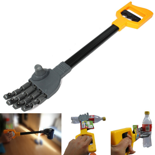 Plastic Robot Claw Hand Grabber Grabbing Stick Kid Boy Toy Move and ...