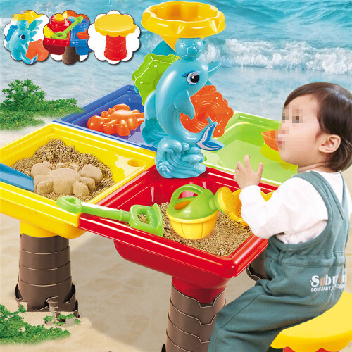 Sand And Water Table Sandpit Indoor Outdoor Beach Kids Children Play ...