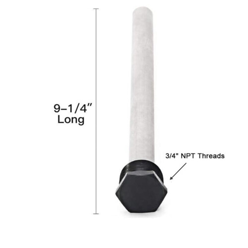 2 Pack Rv Heater Anode Rod Aluminum/Zinc Rv Hot Water Tank Anode Rod ...