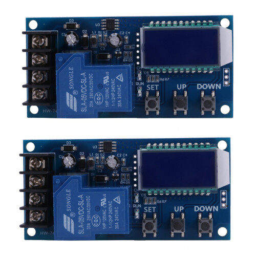 2X Dc 6-60V 30A Storage Battery Charging Control Module Protection ...