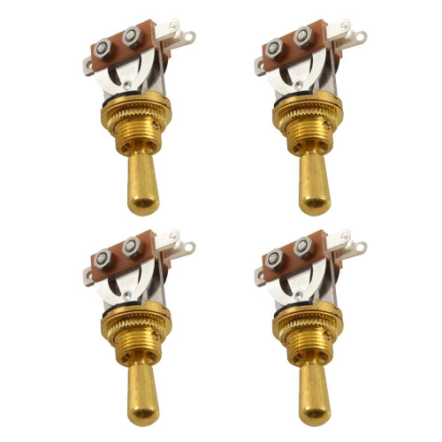 4X Gold Electric Guitar 3 Way Toggle Switch Pickup Selector Switch with ...