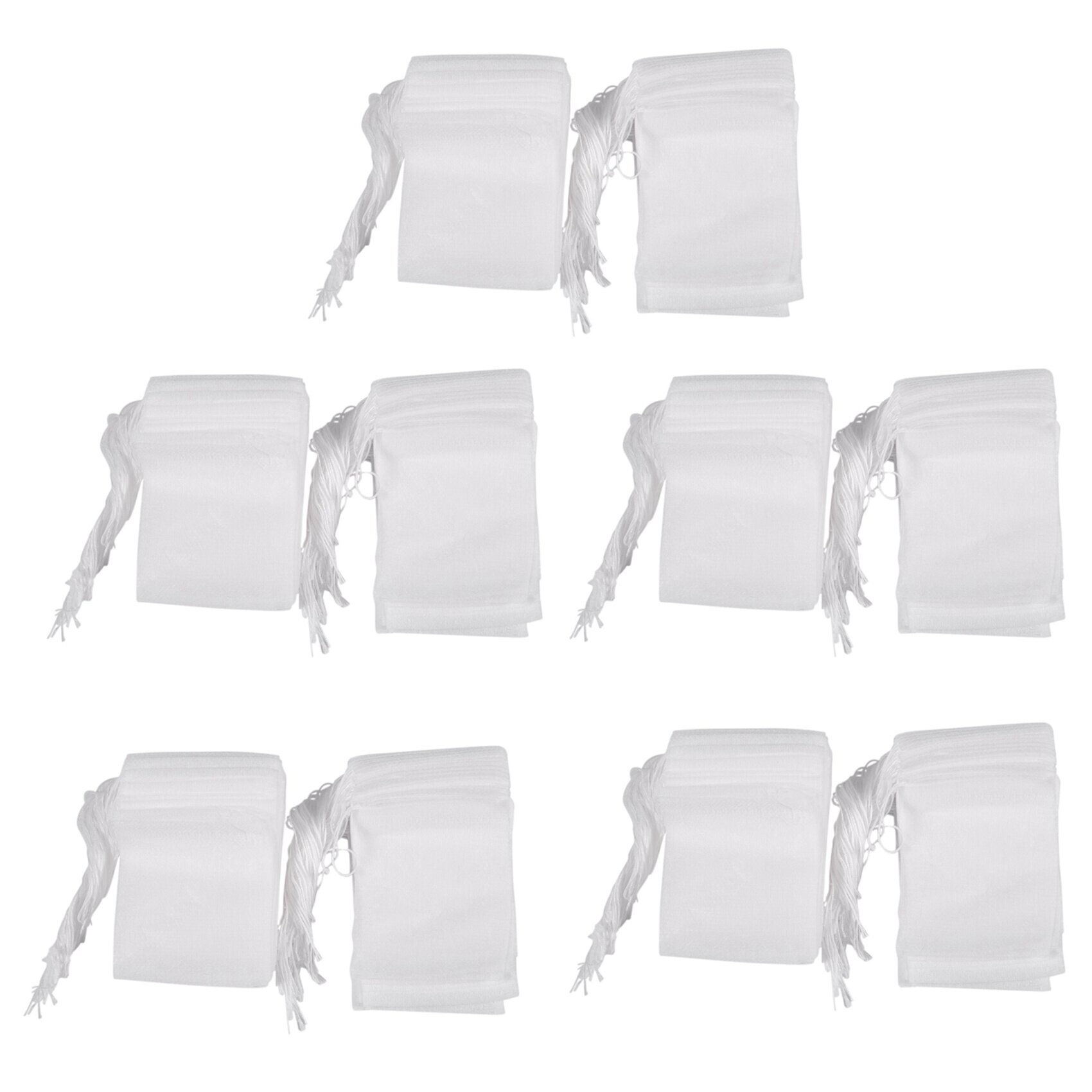 500 Pcs Disposable Empty Tea Bag String Heat Seal Filter Paper on OnBuy