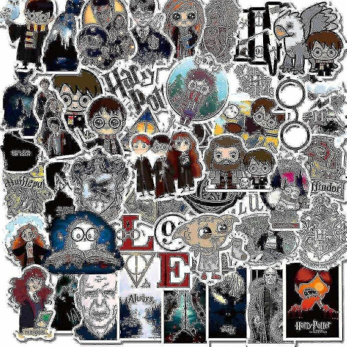 50pcs Mini Harry Potter Cute Stickers Skateboard Suitcase Tablet ...