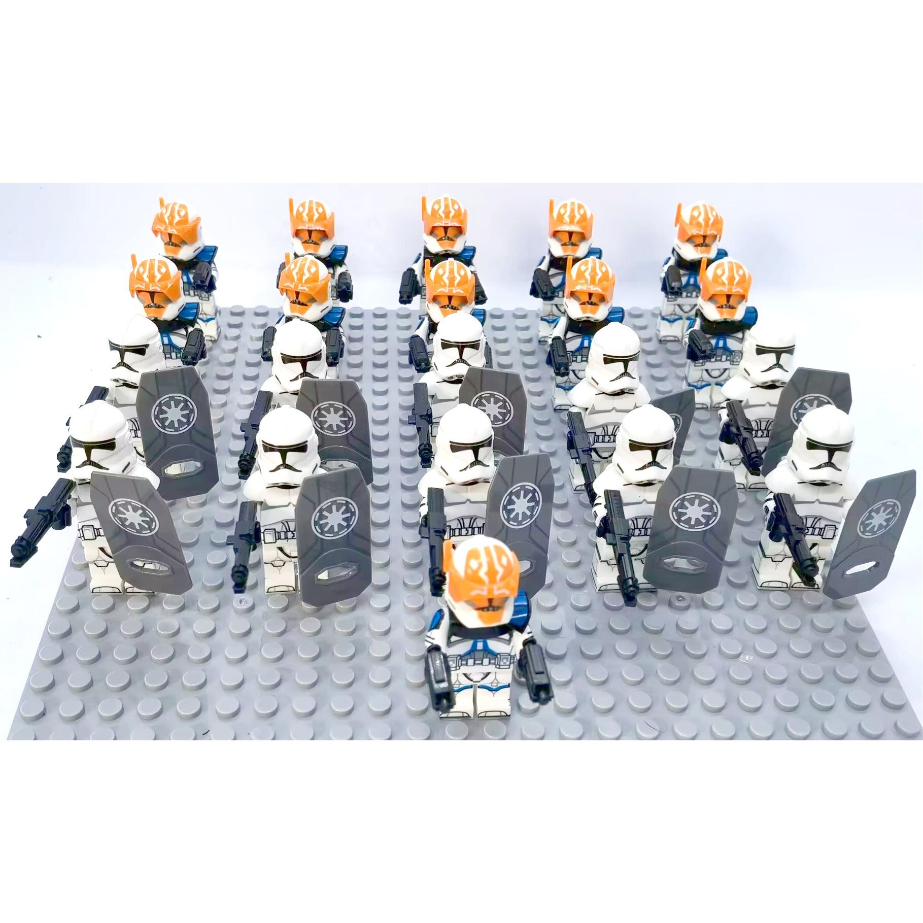 (Star wars clone troopers D) 21Pcs Star-Wars Clone Trooper Minifigures ...