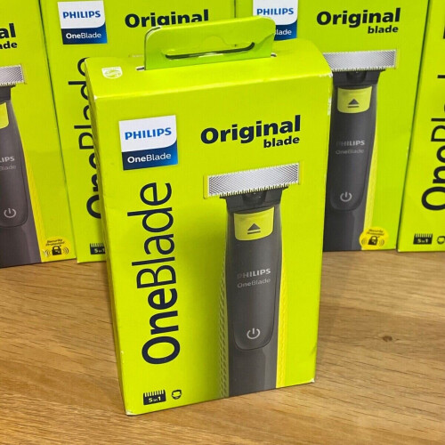 Philips OneBlade Original Hair Shaver Trimmer Cordless Comb 5-in-1 on OnBuy