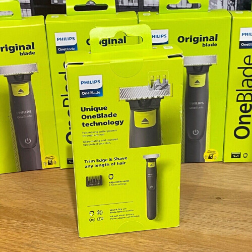 Philips OneBlade Original Hair Shaver Trimmer Cordless Comb 5-in-1 on OnBuy