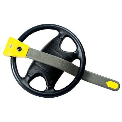 STOPLOCK ORIGINAL HIGH SECURITY CAR VAN STEERING WHEEL LOCK CROOK LOCK ...