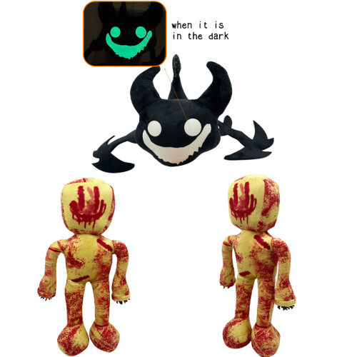 Escape The Backrooms Partygoers Luminous Smiler Plush Toy Horror Doll Gift Kid on OnBuy