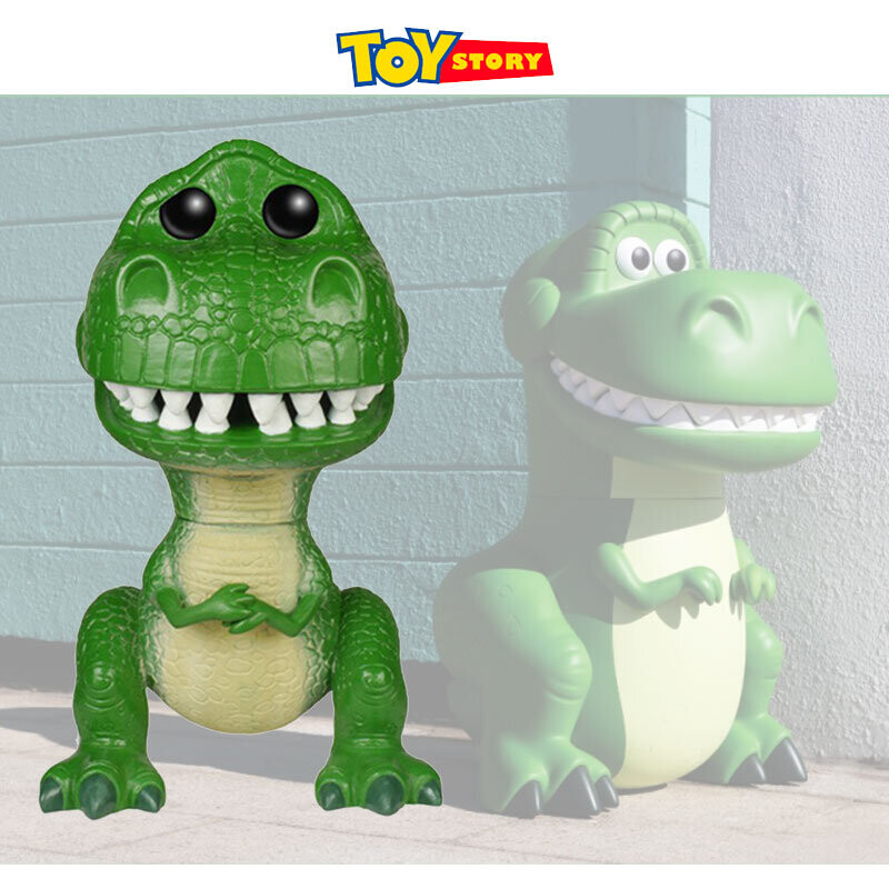Toy Pop Story Rex Dinosaurs Toys Plastic Doll Model Kids Gifts Holiday ...
