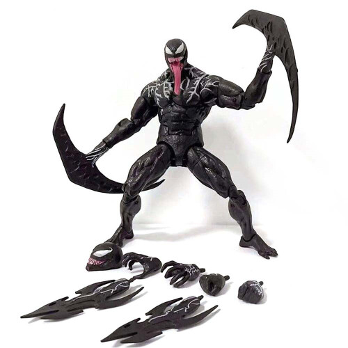 Venom Spider-Man Symbiote Poison Figure Action Yamaguchi Marvel Carnage ...