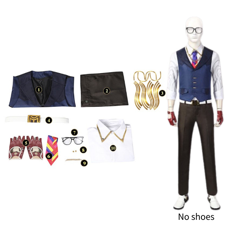 (L) Chamber Game Valorant Cosplay Costume Suit Full Set Outfit Party ...