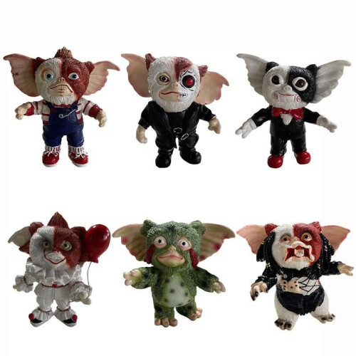 Gizmo Gremlins 6" Mohawk Plush Mogwai Stuffed Doll Figure Animal ...