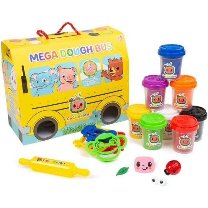 CoComelon Mega Dough Bus Kids Art & Craft Play Set on OnBuy