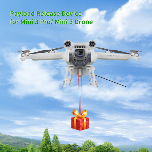 Drone Air-Dropping Thrower Payload Release Device For DJI Mini 3 Pro on ...