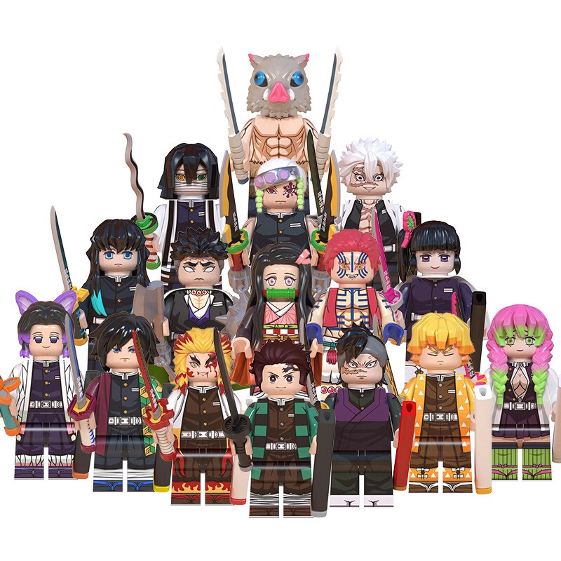 Demon Slayer Blade Curse Return Tanjiro Butterfly Ninja Building Blocks ...