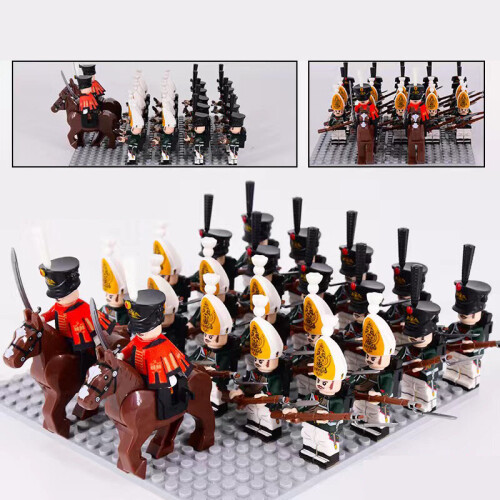 (Napoleon Soldier Squad - B) Napoleonic War RUSSlAN Armoured Military ...