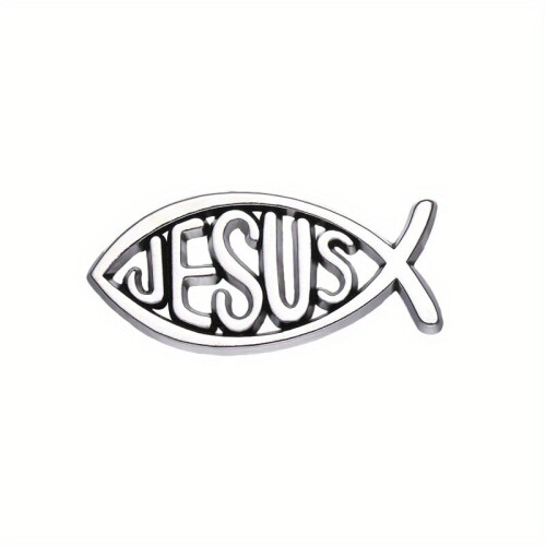 Brooches Pins JESUS Saint Christ Metal Badges Lapel Pins For Clothes ...