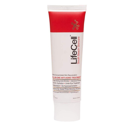 LifeCell All-in-One Anti-Aging Serum 2.54 oz - Reduces Wrinkles, Boosts ...