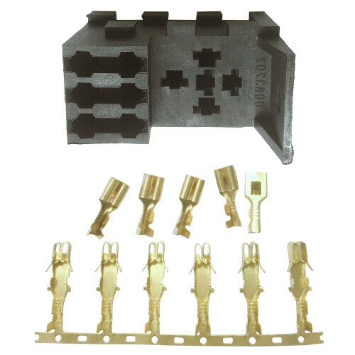 For Car Rv Yacht Relay & 3 Fuse Base Kit - 4, 5 Pin & Flasher Relays ...