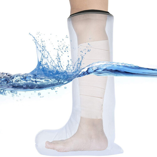 Waterproof Cast Shower Cover Leg for Adults Foot and Lower Leg Cast ...