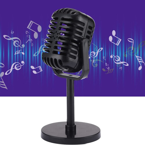 Vintage Microphone Prop,Plastic Microphone,Retro Microphones for ...