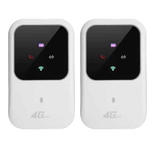 2X Portable 4G LTE WIFI Router 150Mbps Mobile Broadband Hotspot SIM ...