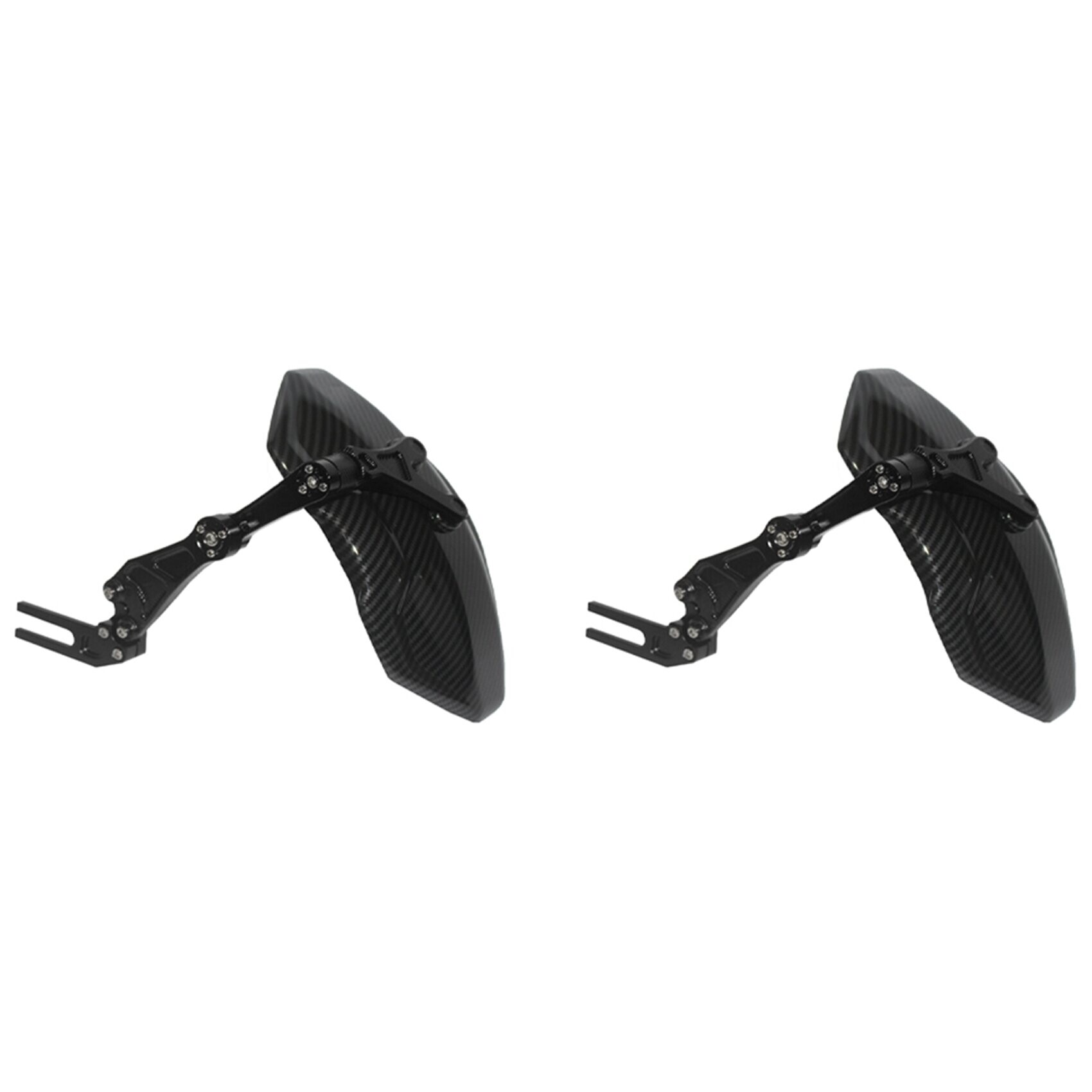 2X Universal Rear Mudguard Splash Guard for CB400 650R CRF1000 MT03 ...