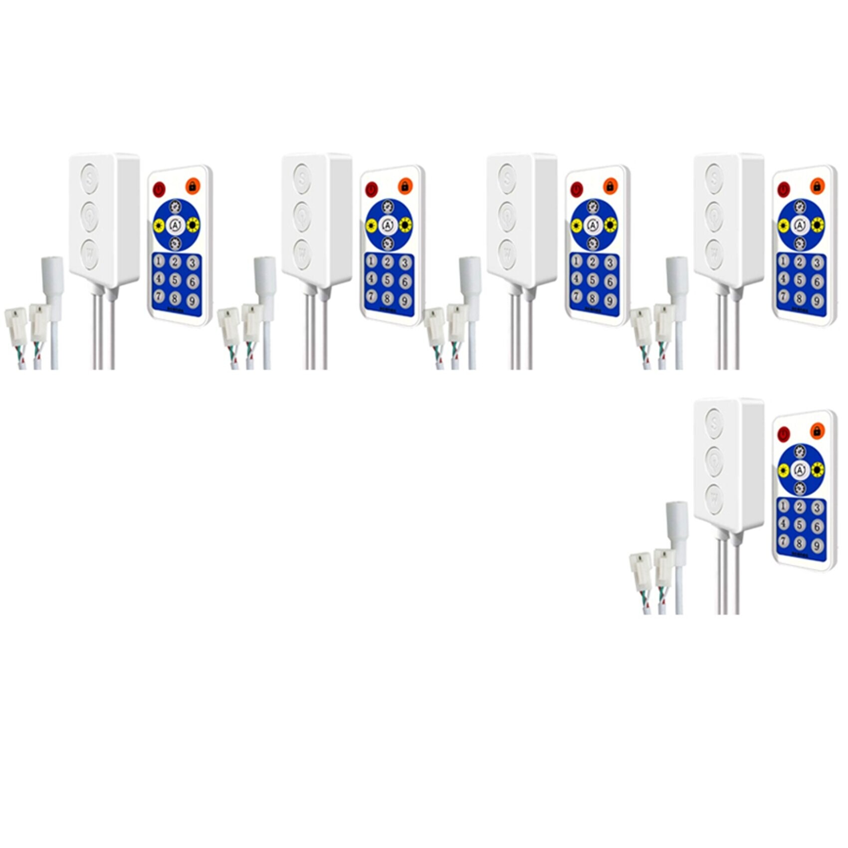 5X SP601E Dual Signal Output Bluetooth LED Music Controller for LED ...