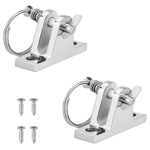 4 Pack Bimini Top 90Deck Hinge with Removable Pin Marine Hinge Mount ...