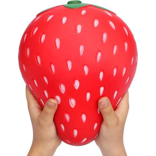 Fidgets Toys Half Jumbo Large Strawberry Fidget Sqishys Squishy Slow ...
